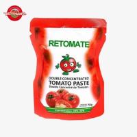 China Chinese Factory High Quality Convenient Tomato Paste In Sachet Stand Up 50g Double Concentrated for sale