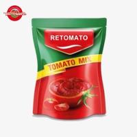 China 80g Standup Sachet Tomato Paste Double Concentrated 30%-100% Purity for sale