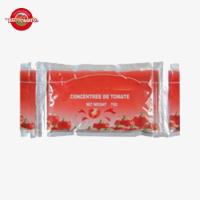 China Flat Sachet Tomato Paste 30g Sweet And Sour Triple Concentrated for sale