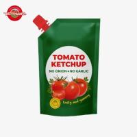 China 1% Brix 210g Sachet Ketchup, Pure Natural Flavo Perfect For French Fry Dipping Sauce for sale