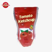 China Natural Flavour Ketchup 500g ISO Certificate Bag Ketchup For Dipping Sauce for sale
