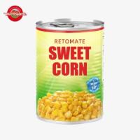 China 400g ISO Certified Canned Sweet Corn Fresh Nutritious and Flavorful Tinned Sweet Corn for sale