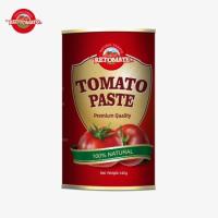 China New Improved Premium Quality Convenient Easy-Open Lid 140g Tin Of Gourmet Tomato Paste for sale