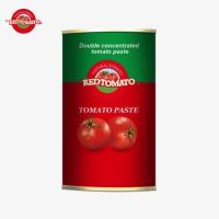 China 140g Can Of Gourmet Tomato Paste With Premium Quality And A Convenient Easy-Open Lid for sale