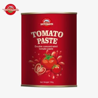 China 198g Of Canned Tomato Paste Conforms ISO HACCP And BRC Standards As Well As The FDA Production Standards for sale