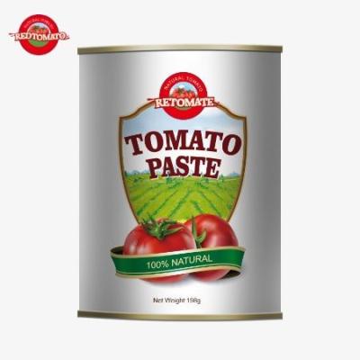 China Canned Tomato Paste 198g Adheres To ISO HACCP And BRC Standards As Well As FDA for sale
