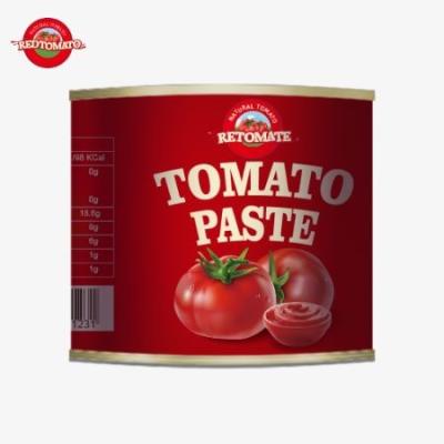 China 210g Canned Tomato Paste Produced By Conforms To ISO HACCP BRC And FDA Production Standards for sale