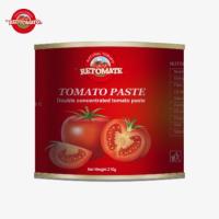 China 210g Canned Tomato Paste Adheres To Production Standards Set By ISO  HACCP  BRC And FDA for sale
