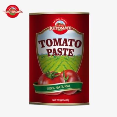 China 400g Tomato Paste Can International Standards Including Those Of ISO  HACCP  BRC And FDA for sale