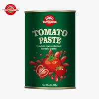 China 400g Tomato Paste Is Certified Compliant With ISO HACCP  BRC, And FDA Standards for sale