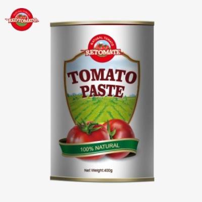 China Certified Compliant With ISO HACCP  BRC And FDA Standards Our 400g Tomato Paste for sale