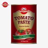 China The Manufacturing For 425g Tomato Paste Cans Conforms To International Standards Set By ISO HACCP BRC And FDA for sale
