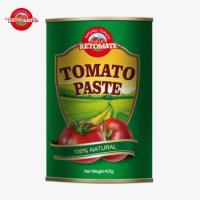 China The 425g Canned Tomato Paste Complies With Global Standards Set Forth By ISO HACCP BRC And FDA Regulations for sale