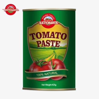 China The 425g Canned Tomato Paste Complies With Global Standards Set Forth By ISO HACCP BRC And FDA Regulations for sale