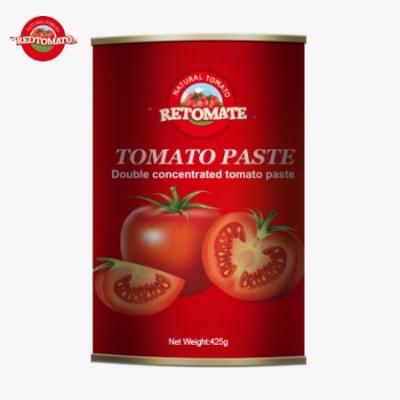 China Factory Export 425g Canned Tomato Paste Adheres To Global Standards Established ISO HACCP  And FDA for sale