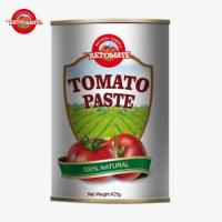 China The 425g Canned Tomato Paste Meets The Global Standards Established By ISO  HACCP BRC And FDA Regulation for sale