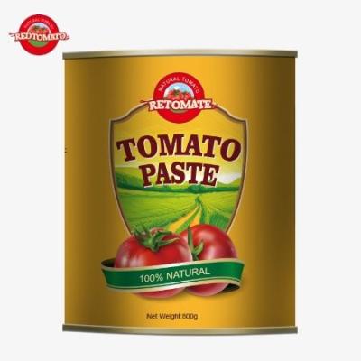 China Our 800g Canned Tomato Paste Meets ISO HACCP BRC And FDA International Quality Standards for sale
