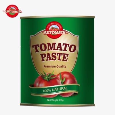 China Our 800g Canned Tomato Paste Adheres Rigorously To Numerous International Quality And Safety Standards. for sale
