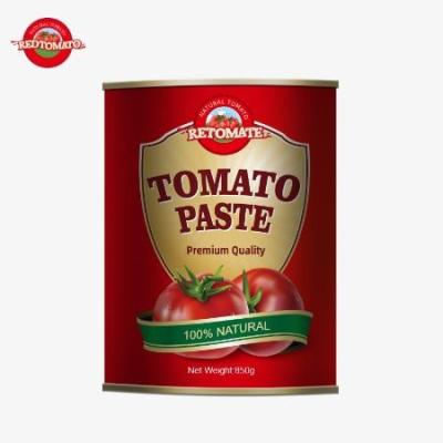 China Made In China Tomato 28/30% Brix 850g Concentrate High Quality Tomato Paste for sale