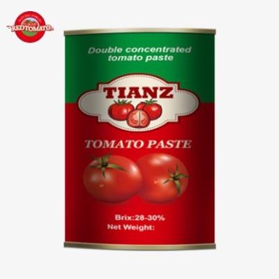 China Manufacturer Of High-Quality Tomato Paste In Tin Cans 1000g Offering OEM Services for sale