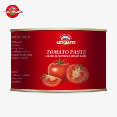 China Premium 2200g Canned Tomato Product Certified As Halal For African Muslim Cuisine Concentrated Tomato Paste for sale
