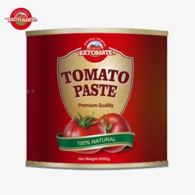 China 4500g Canned Tomato Paste Complies With ISO HACCP And BRC Standards In Addition To FDA Production Standards for sale