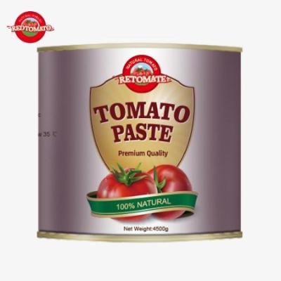 China New For 2024: 4.5kg Easy Open Aseptic Organic Tomato Paste, 28-30% Brix  Double Concentration for sale