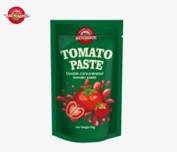 China Convenient Sachet Tomato Paste In Stand Up 50g Double Concentrated for sale