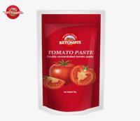China Premium Tomato Paste Sachets In Flat And Stand-Up Designs Double Concentrated Each Weighing 70g for sale