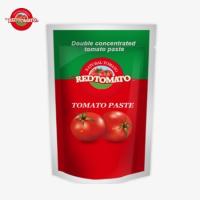 China Stand-Up Pouch Of Double-Concentrated Tomato Paste, 80g, Purity Ranging From 30% To 100% for sale