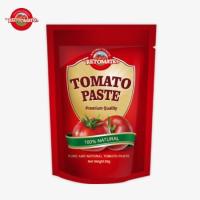 China 80g Double-Concentrated Tomato Paste In A Stand-Up Pouch With Purity Levels Ranging From 30% To 100% for sale
