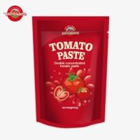 China Stand-Up Pouch Containing 80g Of Double-Concentrated Tomato Paste Offered With Purity Levels Varying From 30% To 100% for sale