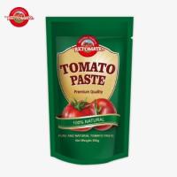 China OEM Stand Up Sachet Of 100g Double Concentrated Tomato Paste With Purity Ranging From 30% To 100% for sale