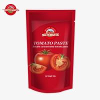 China OEM 100g Stand-Up Sachet Contains Double-Concentrated Tomato Paste With Purity Ranging From 30% To 100% for sale