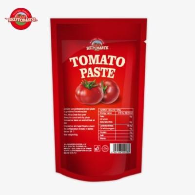 China High-Quality 100g Stand-Up Sachet Tomato Paste From A Reputable Factory In China for sale