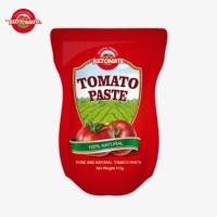 China Tomato Paste Factory Produces 113g Stand-Up Sachets In Compliance With ISO HACCP BRC And FDA Production Standards for sale