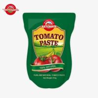China Tomato Paste Factory Produces 113g Stand-Up Sachets Following ISO HACCP BRC And FDA Production Standards for sale