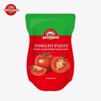 China 140g Stand-Up Sachet Of Sweet And Sour Tomato Paste, Available In 22% To 30% Purity for sale