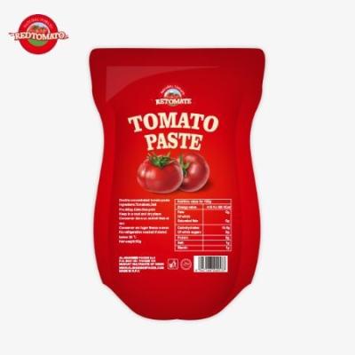 China 140g Sweet And Sour Tomato Paste Stand-Up Sachet, Purity Between 22% To 30% for sale