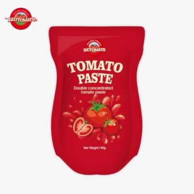 China 140g Stand-Up Sachet Of Sweet And Sour Tomato Paste Purity Range: 22% - 30% for sale