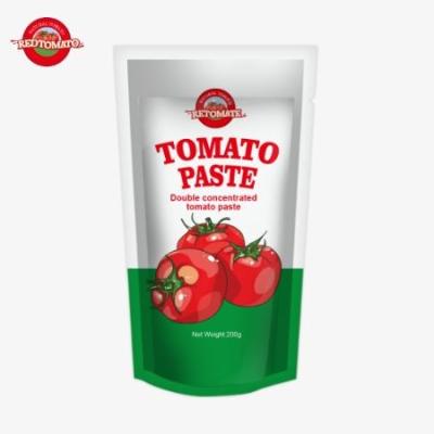 China The 200g Stand-Up Sachet Of Tomato Paste Meets ISO HACCP And BRC Standards Ensuring Factory Pricing Compliance for sale