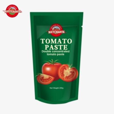 China Stand Up Sachet Tomato Paste for sale