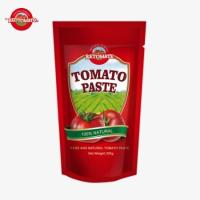 China The 200g Stand-Up Sachet Of Tomato Paste Meets ISO HACCP And BRC Standards Ensuring Compliance With Factory Pricing for sale