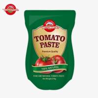 China The Production Of 210g Stand-Up Sachet Tomato Paste Adheres To ISO HACCP BRC And FDA Manufacturing Standards for sale