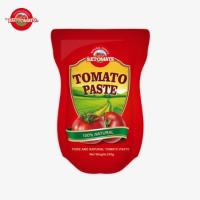 China This Stand-Up Sachet Contains 250g Of Sweet And Tangy Tomato Paste With A Purity Ranging From 30% To 100% for sale
