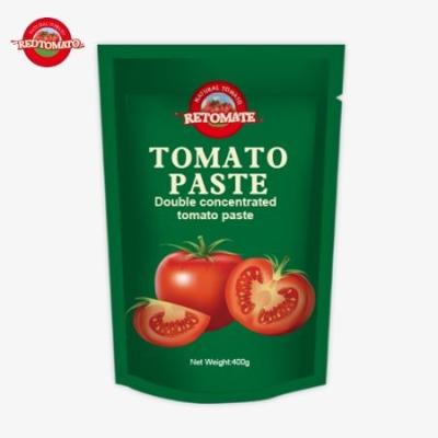 China 400g Stand-Up Sachet Tomato Paste Convenient And Flavorful With Purity Levels Ranging From 30% To 100% for sale