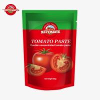 China The 500g Stand-Up Sachet Of Tomato Paste Offers Convenient Packaging And A Delicious Taste for sale