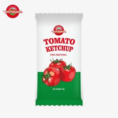China A 10g Sachet Of Tomato Ketchup Offers A Sweet Rich Flavor Made With Natural Ingredients, Available At A Factory Price for sale