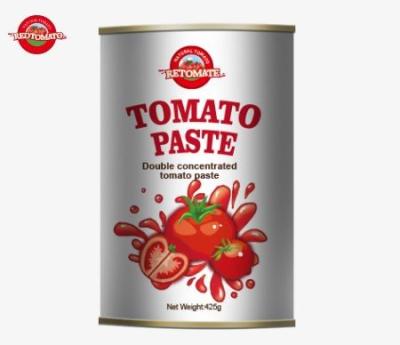 China 425g Tomato Paste Can Adheres To International Including By ISO  HACCP  BRC And FDA for sale