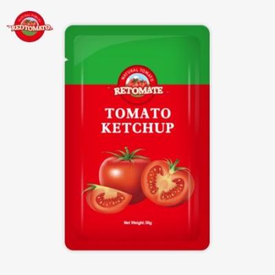 China OEM 50g Sachet Ketchup Offers Convenient Easy-To-Use Packaging For Factory Price for sale